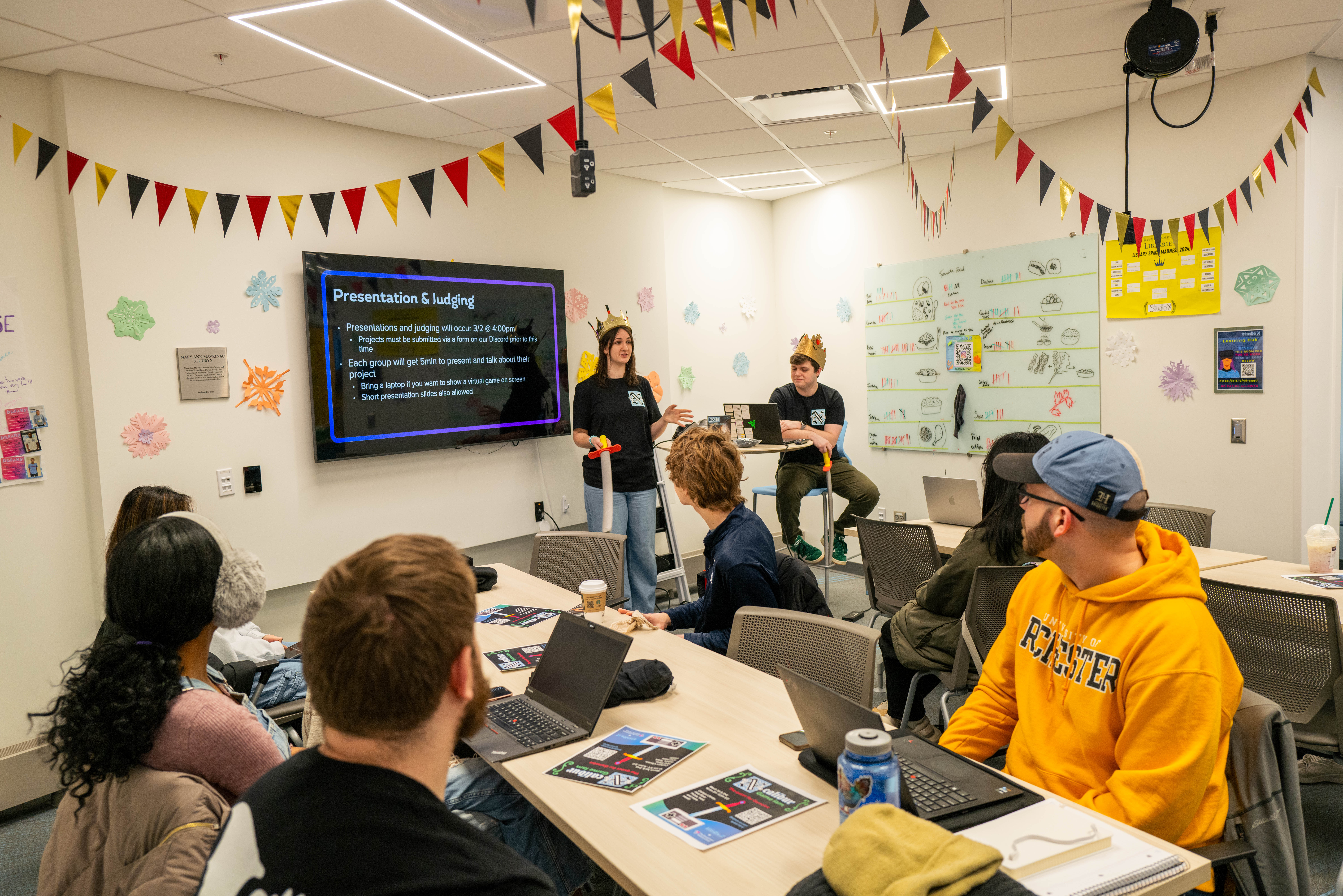 Xcalibur Game Jam: The Quest for Gamealot! | River Campus Libraries