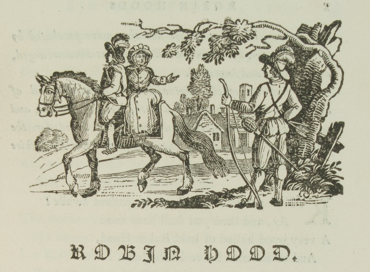 Collection Highlight: Ritson's Robin Hood | River Campus Libraries